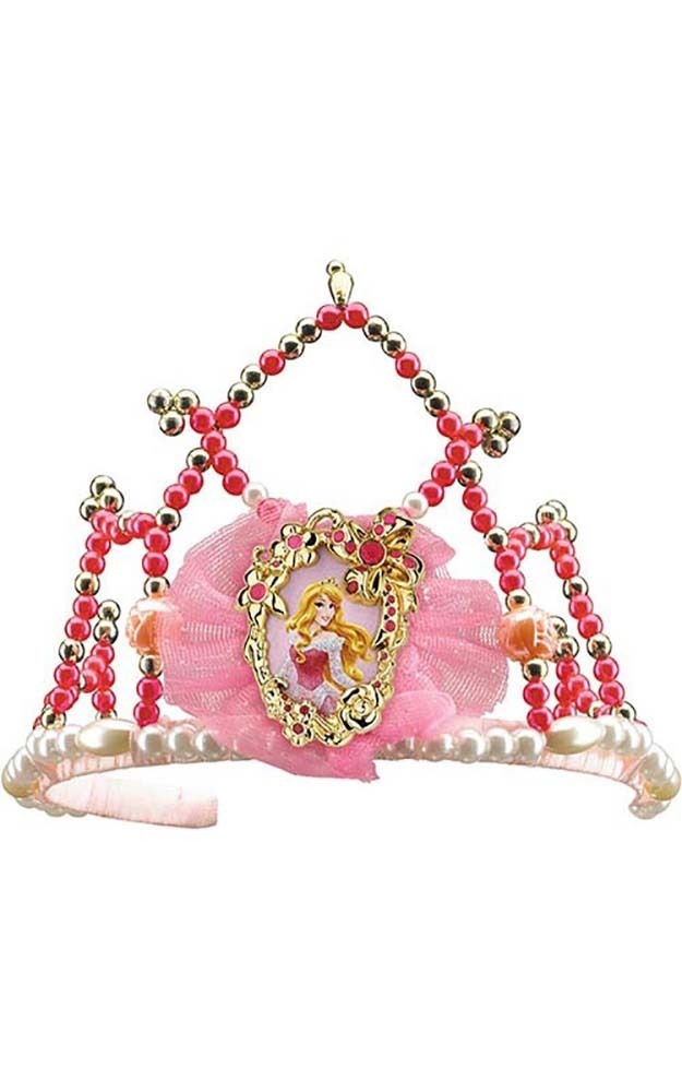 LICENSED PRINCESS AURORA SLEEPING BEAUTY DISNEY TIARA GIRLS CHILD CROWN ...