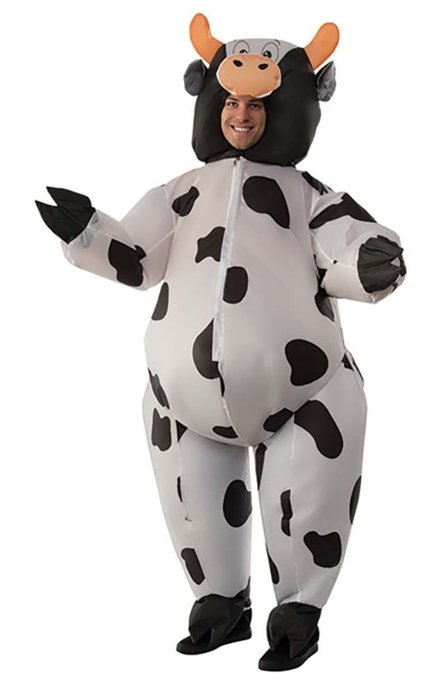 Inflatable Cow Adult Costume - RUBIES