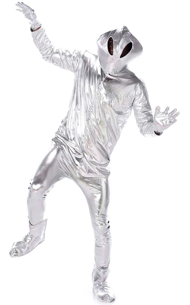 ALIEN MAN SPACE ADULT MENS FANCY DRESS HALLOWEEN OUTERSPACE COSTUME | eBay