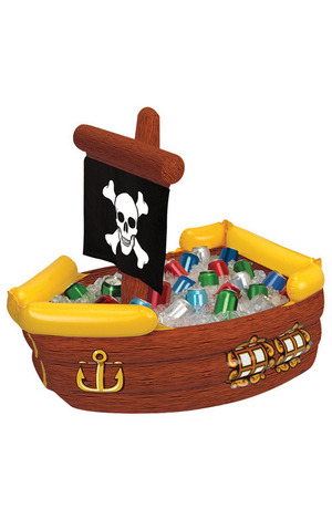 Inflatable Pirate Ship Cooler | Costume Crazy